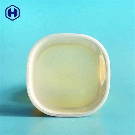 Cover 사각 Iml 플라스틱 용기 300ml 10oz 임금 냉동 식품 포장