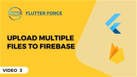 Upload Multi Files To Firebase Storage Flutter Firebase Youtube
