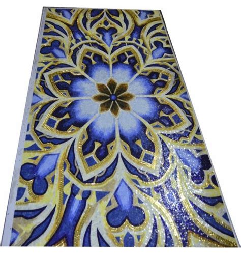 사용자 정의 만든 메달리온 반짝이는 유리 모자이크 타일 벽화 벽 천장 바닥 수영장 살롱 야외 실내 장식 티몬