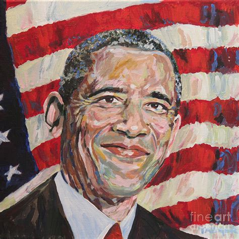 Official Obama Portrait Painting