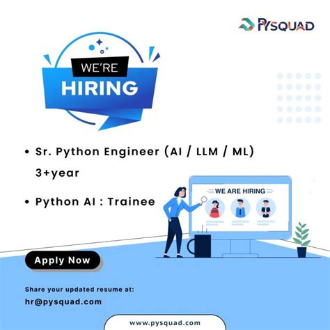Jones Sathya On Linkedin Jobalert Hiringalert Python