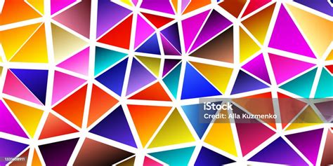 다각형 무지개 모자이크 배경 추상 적인 낮은 폴리 벡터 그림 하프톤 스타일의 삼각형 패턴 포스터 배너 카드 전단지에 대한 삼각형 템플릿 기하학적 비즈니스 디자인 0명에 대한