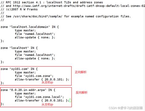 Linux网络—dns域名解析服务linux 解析域名 Csdn博客