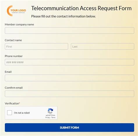 IT Access Request Form Template 123FormBuilder
