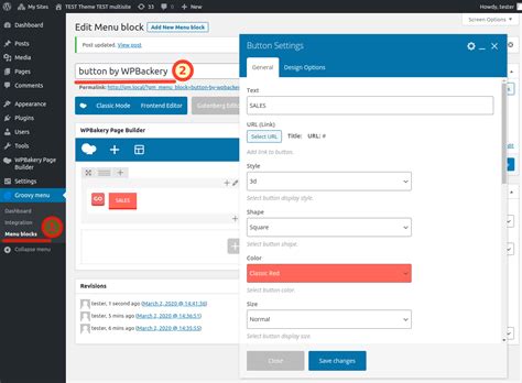 How To Add Call To Action Cta Button In The Wordpress Menu Groovy