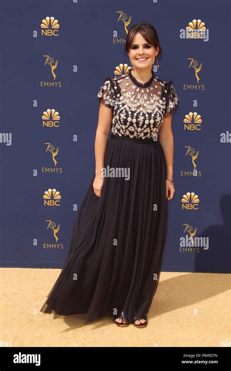 Los Angeles Ca Usa 17th Sep 2018 Amy Hoggart At The 70th Primetime