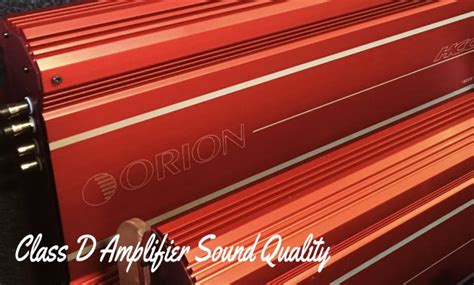 Class D Amplifier Sound Quality And Power Efficiency Guide