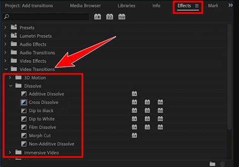 Premiere Pro Transition Explore Effects How To Import And Alternatives