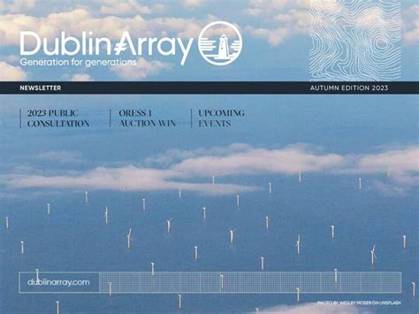 dublin array autumn newsletter dublin array
