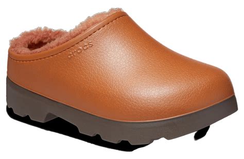 Crocs Dylan Lined Clog Cognac Feb 2024 210060 21n