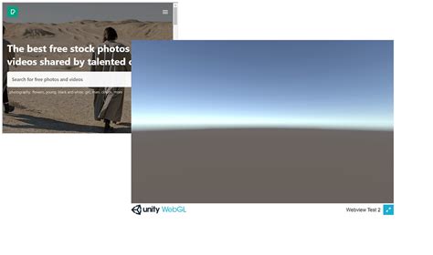 Webview In Webgl Getting Started Unity Discussions