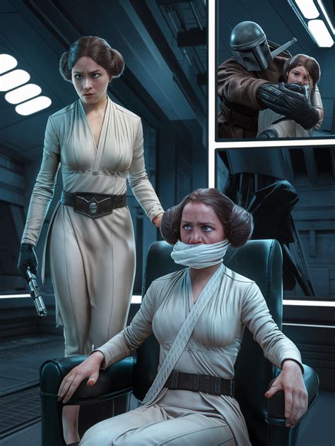 Princess Leia Captured Otm Gagged 11 By Vokoban3 On Deviantart