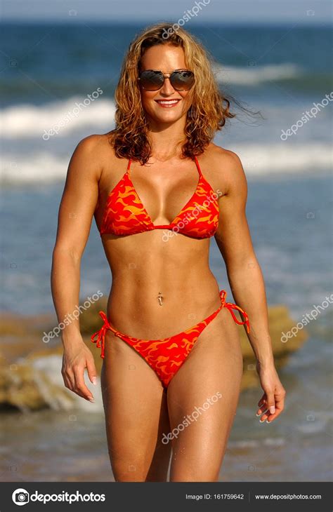 Blonde String Bikini
