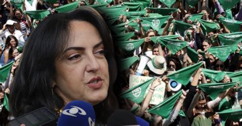 María Fernanda Cabal Aseguró Que Las Mujeres “se Degradan” Apoyando El Aborto “están Actuando
