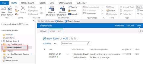 Implementing A Simple SharePoint Issue Tracking System With Cc Style Notification Emails When