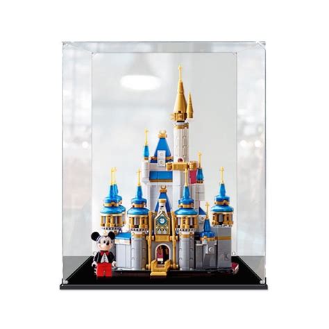 Acrylic Display Case For LEGO 40478 DISNEY Mini Disney Castle Figure