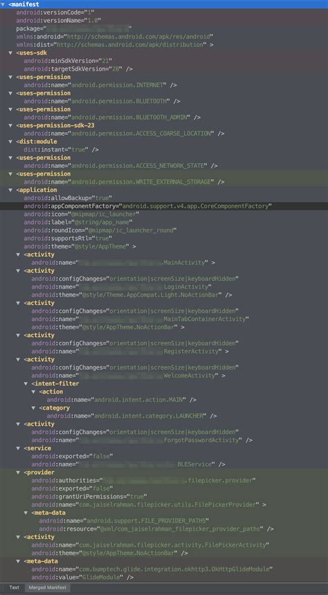 Manifest Merger Failed · Issue 26 · Jaiselrahmanfilepicker · Github