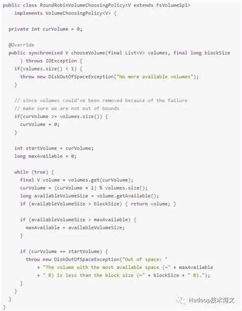 Hdfs 副本存放磁盘选择策略详解 · Issue 26 · Aronchungblog · Github