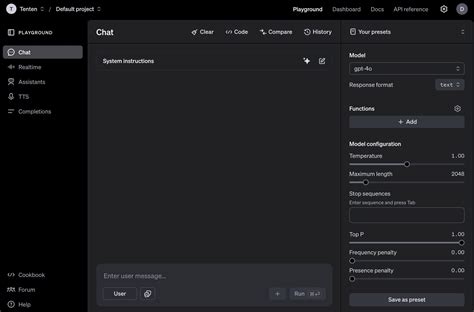 Openai 的 Ai Playground：全面指南