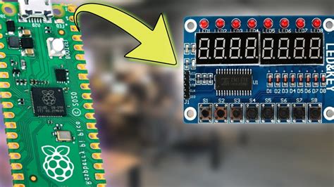 Módulo Tm1638 Que Você Precisa Conhecer Raspberry Pi Pico Youtube