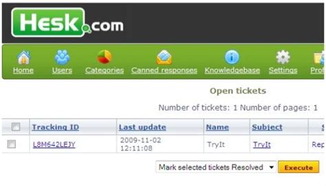 Free Php Based Help Desk Software Hesk Greepit