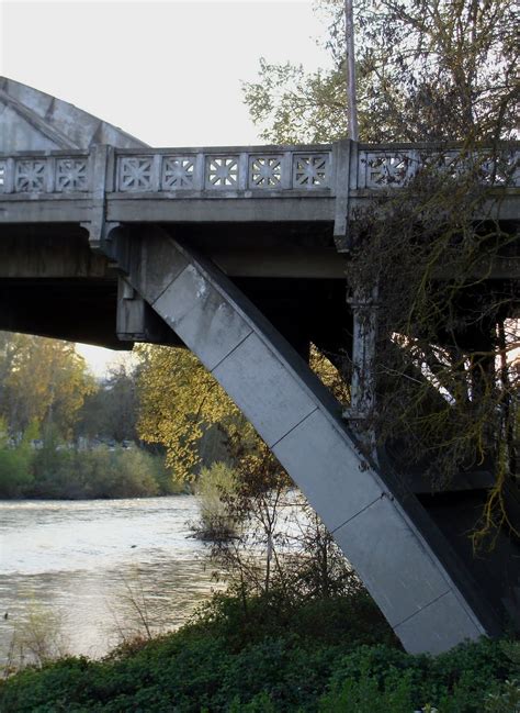 On Being Notorious The Caveman Bridge In Grants Pass Sunset