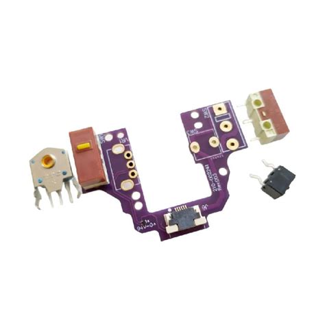 Gaming Mouse Circuit Board Microswitch Button Board For Superlight