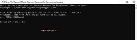 Samsung Laptop Master Password Generator Tool Samsung Bios Password
