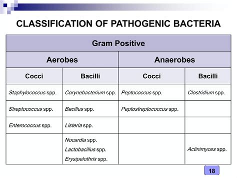 Medical Microbiology Laboratory Pathogenic Bacteria Classification Pdf