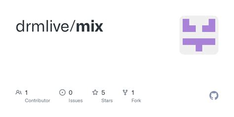 Github Drmlivemix