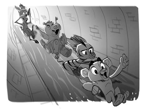 Madagascar 3 Storyboard