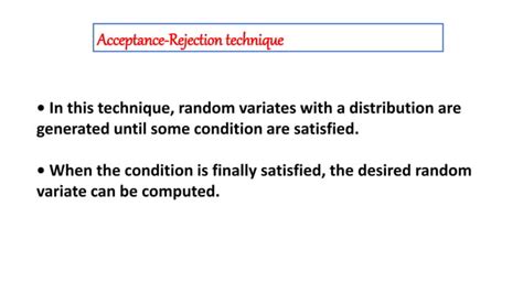 Generating Random Variates Pptx