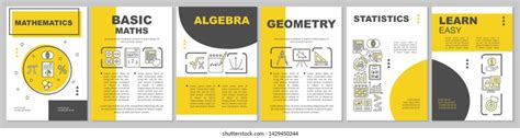 3851 Maths Leaflet 图片、库存照片和矢量图 Shutterstock