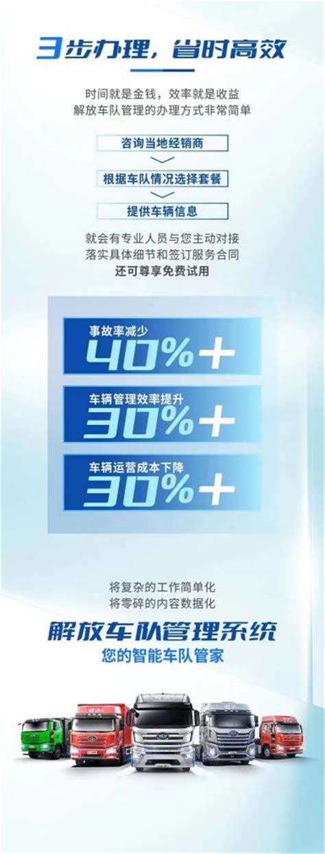 打造货运轻松畅行， 解放行”用了都说好！ 第一商用车网 Cvworldcn