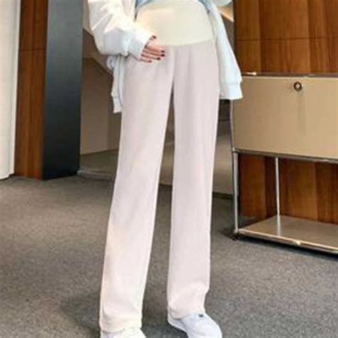 กางเกงขายาวคนท้อง กางเกงขายาวเเฟชั่น กางเกงคนท้อง กางเกงทำงานคนท้อง ผ้านิ่ม ยืดได้ ปรับเอวได้ตาม