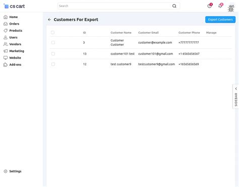 CS Cart Zoho Integration CRM Connector