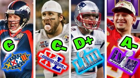Grading All 58 Super Bowl Winning Quarterbacks