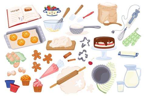 베이킹 일러스트 이미지 Freepik에서 무료 다운로드