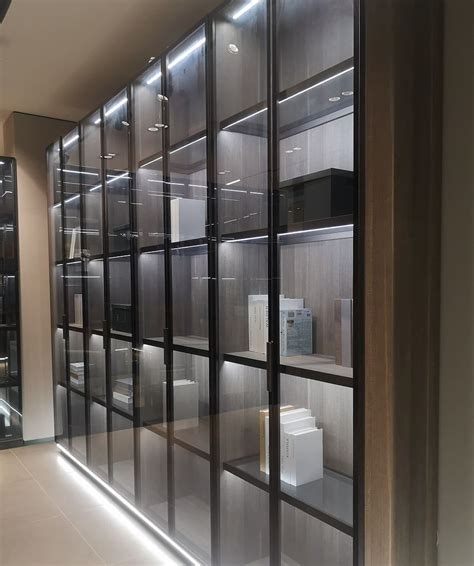 Modern Glass Wardrobe Door Wine Pantry Cabinet Door 2100mm P21 Ideal Barn Door