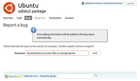 How To Report A Bug In Ubuntu