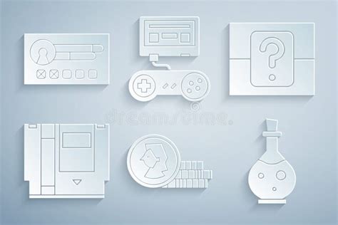 Set Coin For Game Mystery Random Box Cartridge Bottle With Magic Elixir Game Console