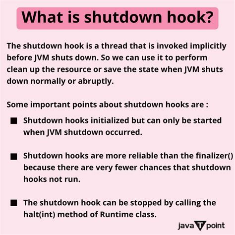 Tpoint Tech On Linkedin Shutdownhook Javabean Multithreading