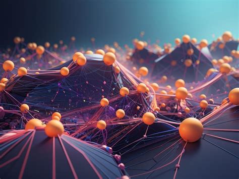 Premium Ai Image Virtual Network Visualization Mapping Digital Pathways