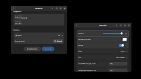 Convert And Manipulate Images With Converter Gui Tool In Linux