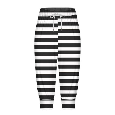 Elvqul Womens Capris Clearance Plus Size Black Pants For Women Plus