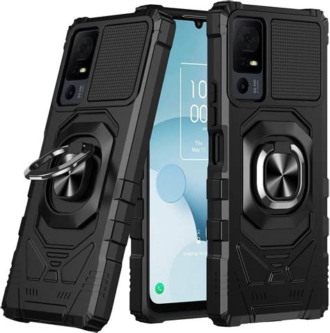 Case For Lively Jitterbug Smart 4 Tcl 40 Xl Tcl 40t Case W Tempered Glass Screen Protector