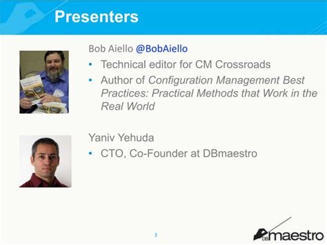 Devops For Database Webinar Ppt