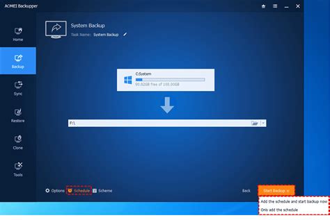 How To Schedule A Backup Task To Run Automatically