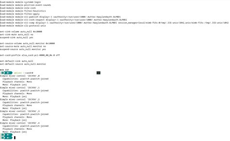 My Audio Is Not Working Here Is The Data Sound Manjaro Linux Forum