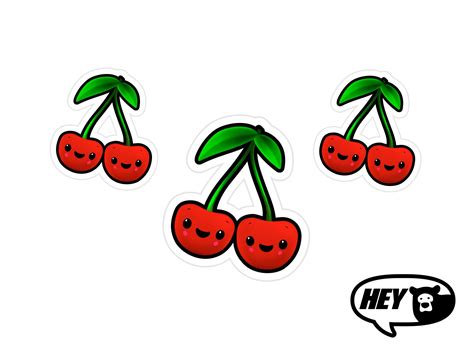 Cute Hey Bear Cherries